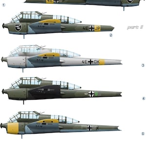 1/72 Colibri Decals #72063 - Fw-189, Part 2 - Etsy