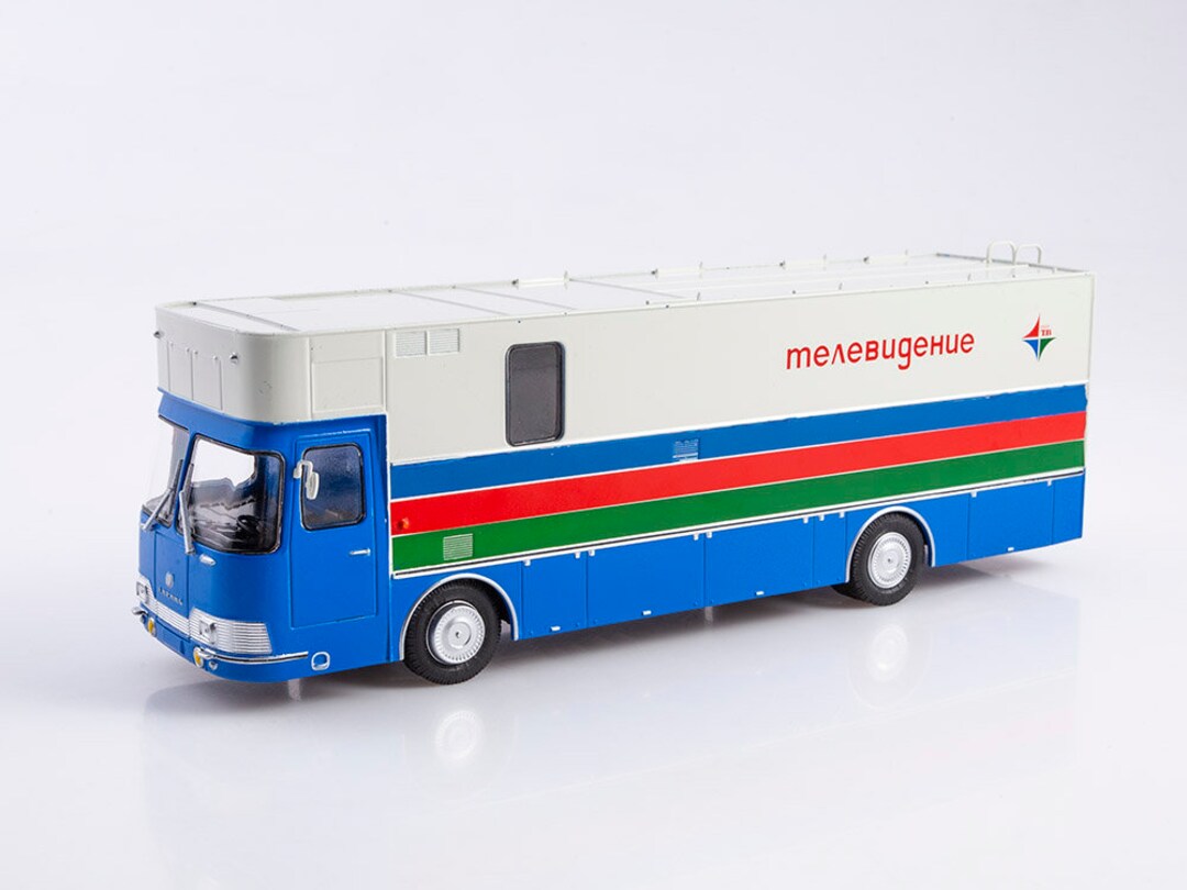 1/43 Soviet Bus SOVA TV Bus LIAZ-5932 magnolia - Etsy