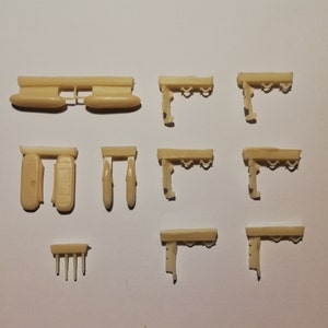 1/72 Croco Models #A72007 - T-28 Trojan Armament. Gunpods and Pylons ...