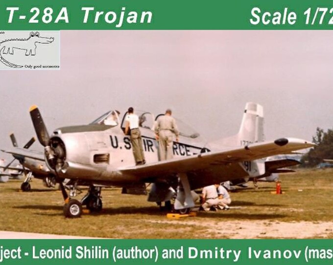 1/72 Croco Models 72042 T-28A Trojan. Resin Kit. - Etsy
