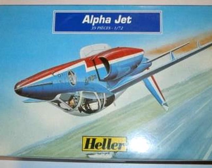 1/72 Heller #80257 - Dornier Alpha Jet. Plastic Model Kit. - Etsy