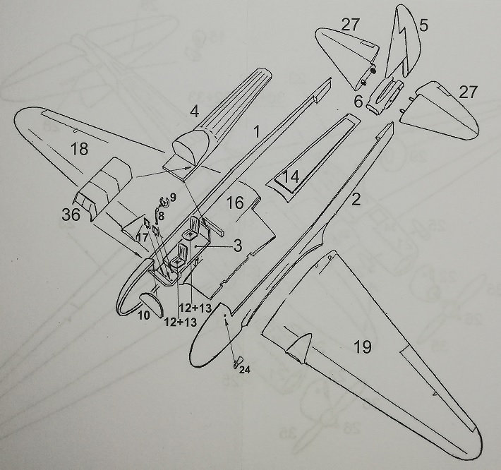 1/72 Croco Models 72035 Yakovlev UT-3 2-st Version, Training Aircraft ...
