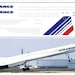 1/144 Pas-decals #0001-01 - Concorde Air France, Decal for Revell ...