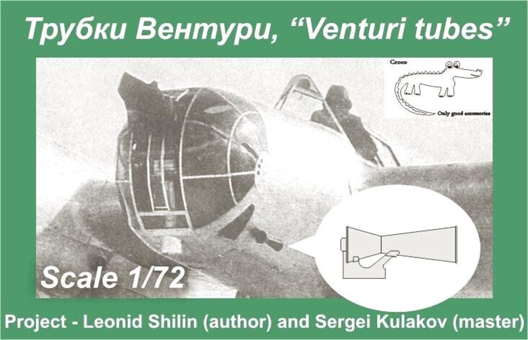 1/72 Croco Models #A72002 - Venturi Tubes, 3 Sizes. Resin Kit. - Etsy