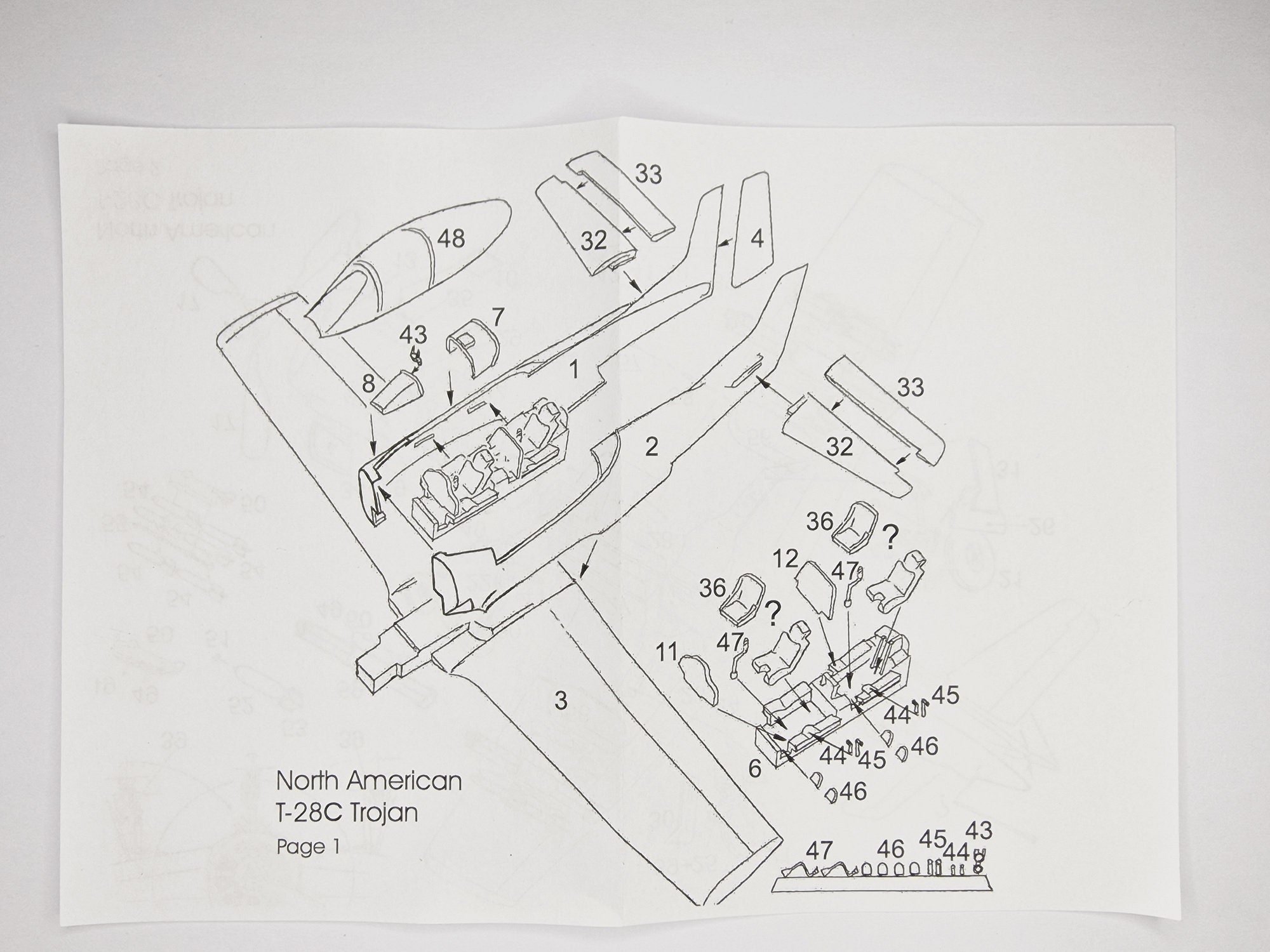 1/72 Croco Models #72044 - T-28C Trojan. Resin Kit With Metal Guns. - Etsy