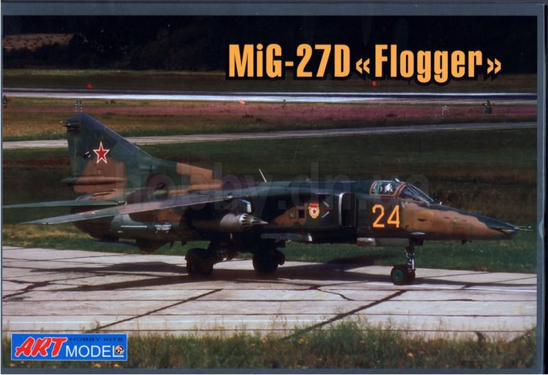 1/72 ART Model 7216 - Mikoyan Gurevich Mig-27d "flogger", Plastic Model ...
