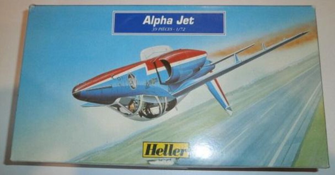1/72 Heller #80257 - Dornier Alpha Jet. Plastic Model Kit. - Etsy Australia