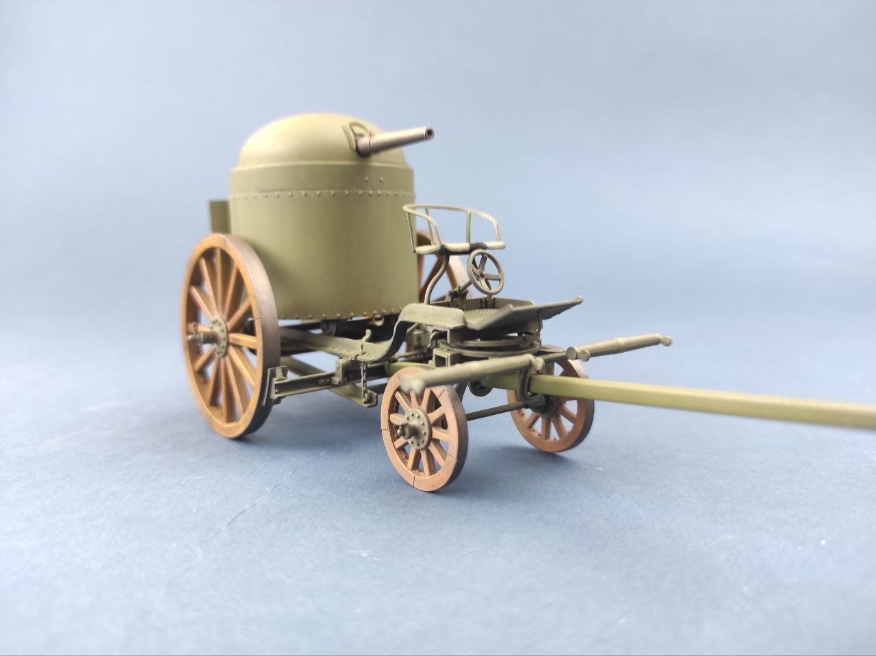 1:35 Copper State Models 35011 - 5,3cm Gruson Fahrpanzer WW I. Plastic ...
