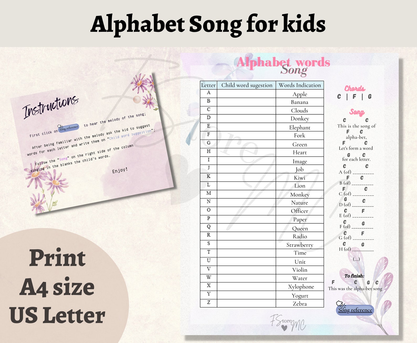 Alphabet Music Game for Kids: Works Skills of Toddlers With Autism ...