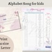 Alphabet Music Game for Kids: Works Skills of Toddlers With - Etsy