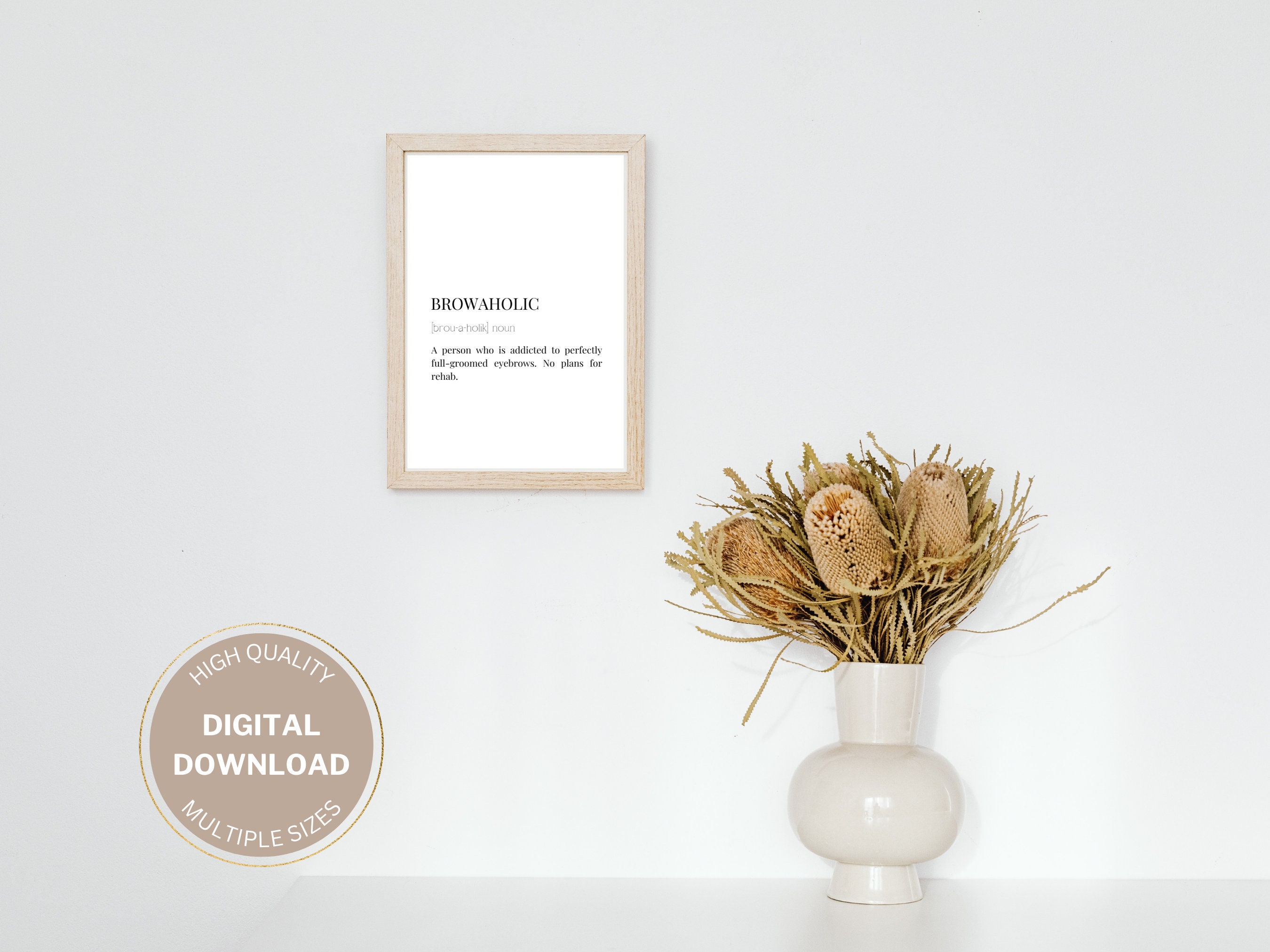 Microblading Wall Art Printable Poster PMU Decor Eyebrow - Etsy