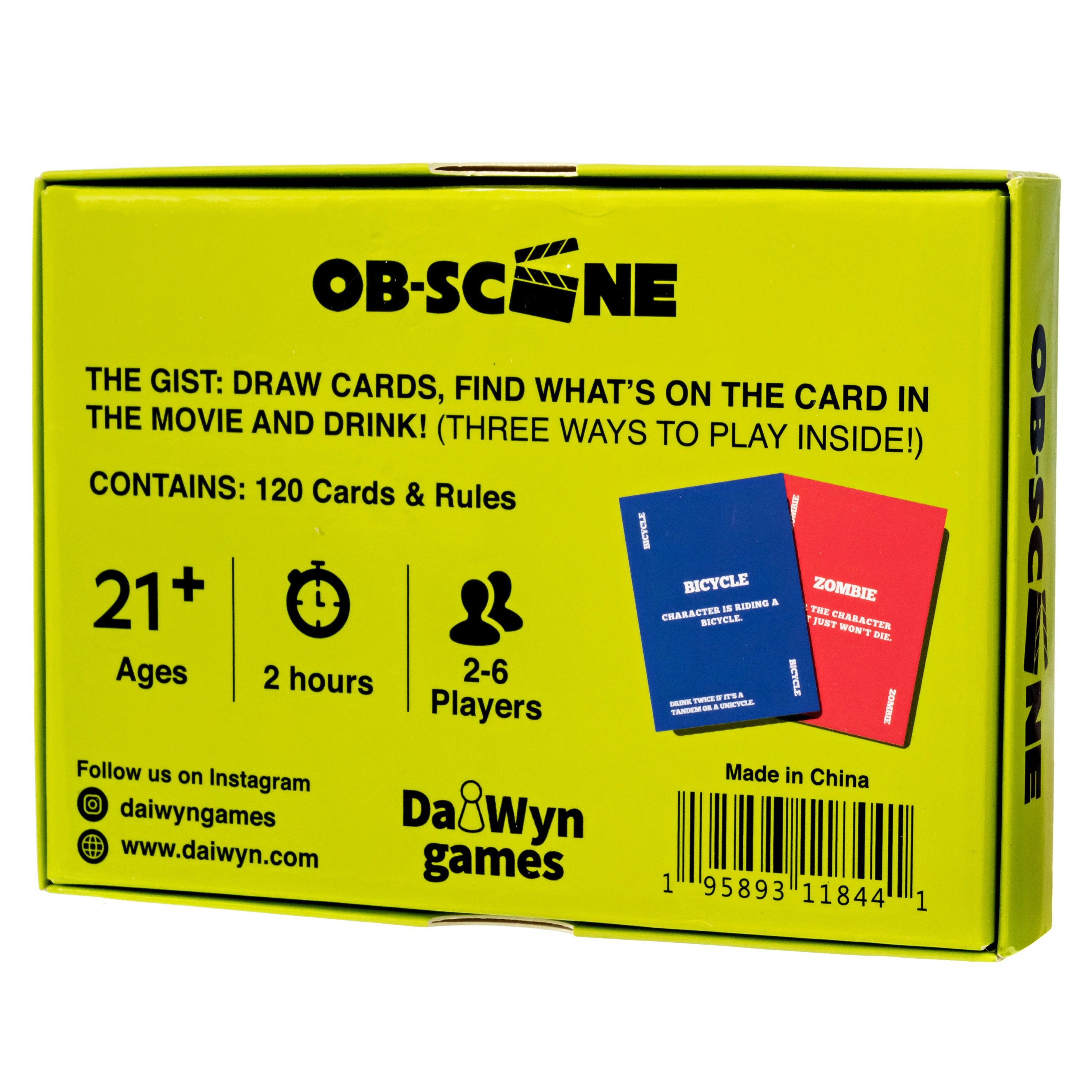 OB-SCENE Card Game - Etsy