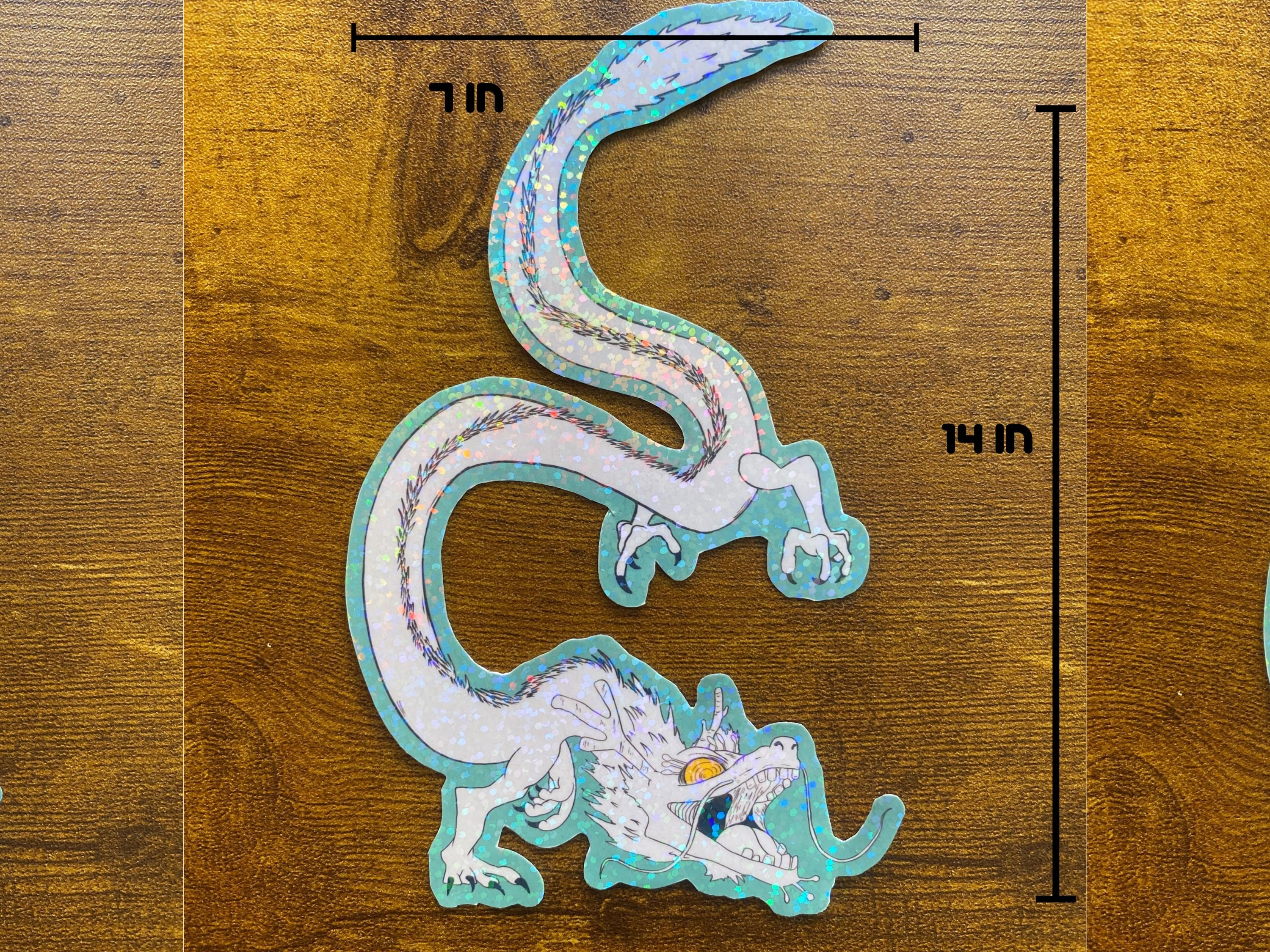 Jujutsu Kaisen Rainbow Dragon Sticker JJK Geto's Dragon Hidden ...