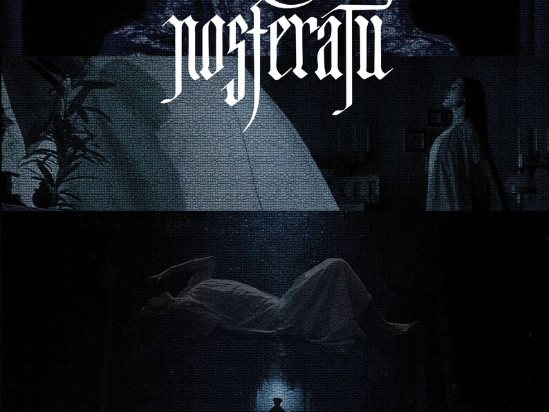 Nosferatu (2024) Movie Poster: Retro Art Print on Recycled Stock (11x17 ...
