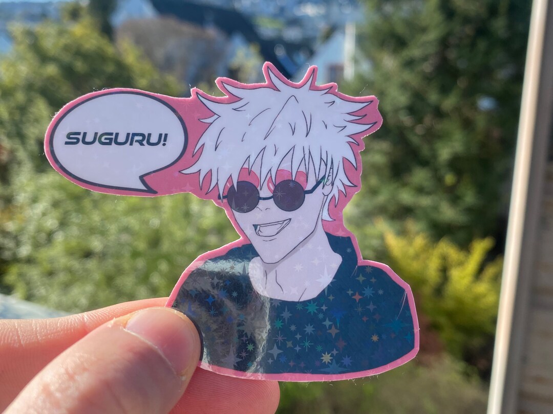 Jujutsu Kaisen Satoru Gojo Sticker Jjk Satoru in Love W/ Suguru Geto ...