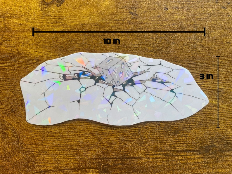 Jujutsu Kaisen Prison Realm Sticker JJK Gojo Sealed Holographic - Etsy