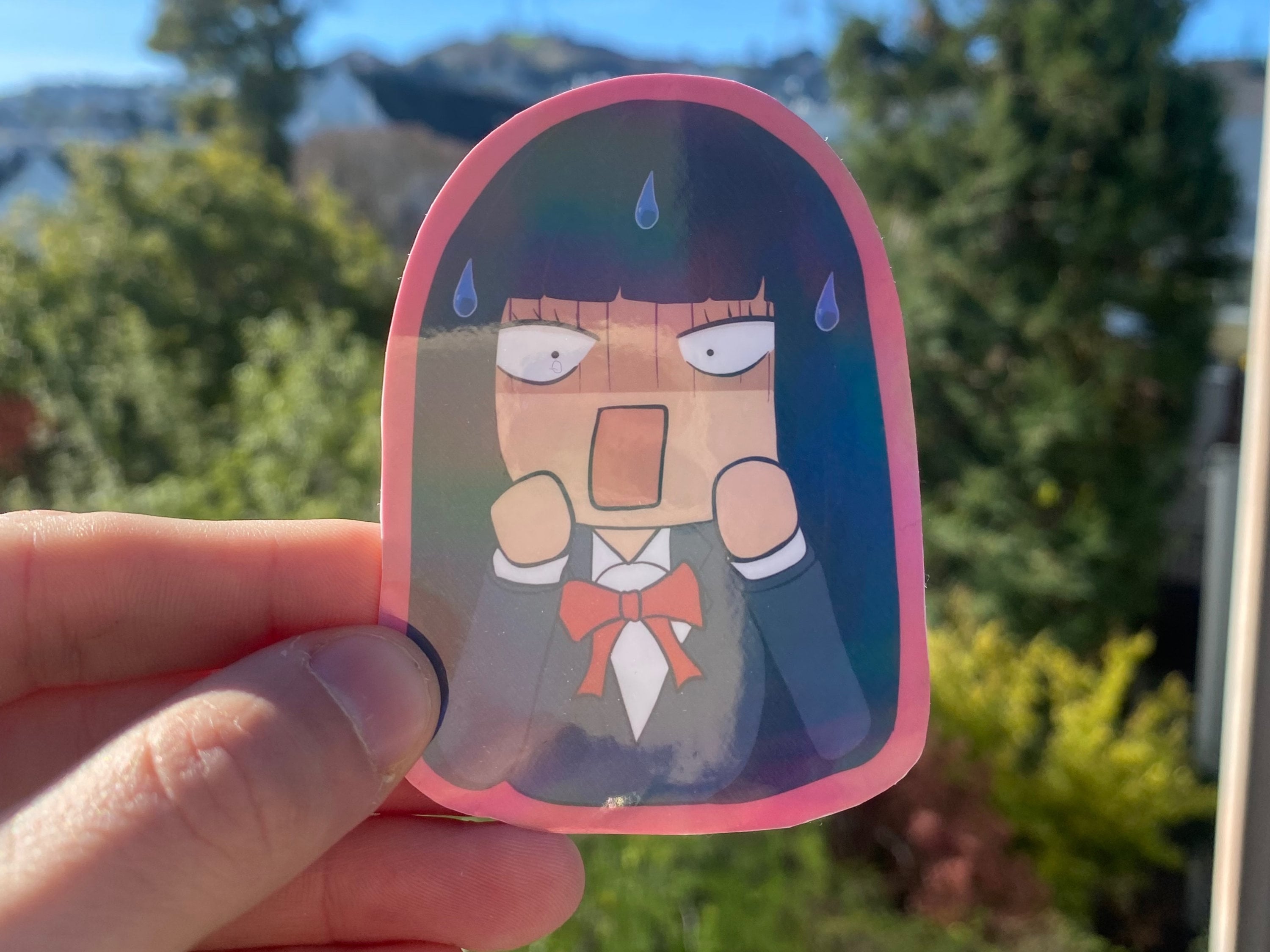 Kimi Ni Todoke Sawako Scared Sticker Chibi Sawako From Me to You ...