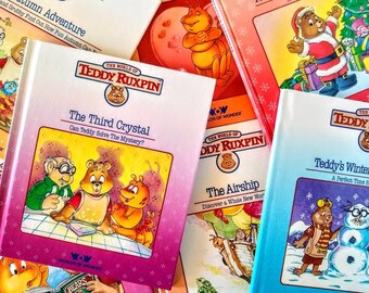 Teddy Ruxpin Books - Etsy