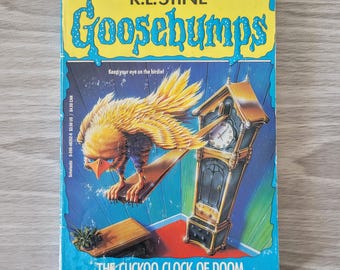 RL Stine Goosebumps the Cuckoo Clock of Doom Book - Etsy