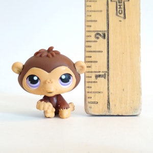 Hasbro Littlest Pet Shop LPS Chimpanzee Chimp Purple Eyes 359 - Etsy