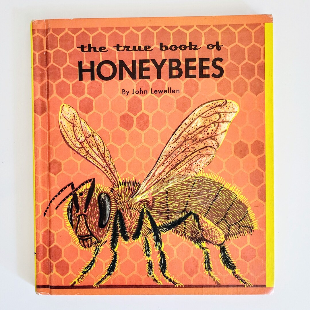 The True Book of Honeybees by John Lewellen 1961 Vintage Hardcover ...