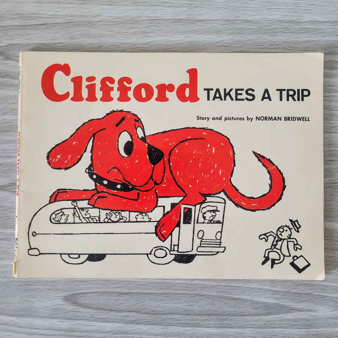 Clifford Takes a Trip Childrens Book 1966 - Etsy