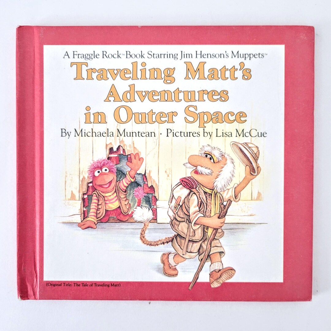 Fraggle Rock Traveling Matt's Adventures in Outer Space Vintage ...