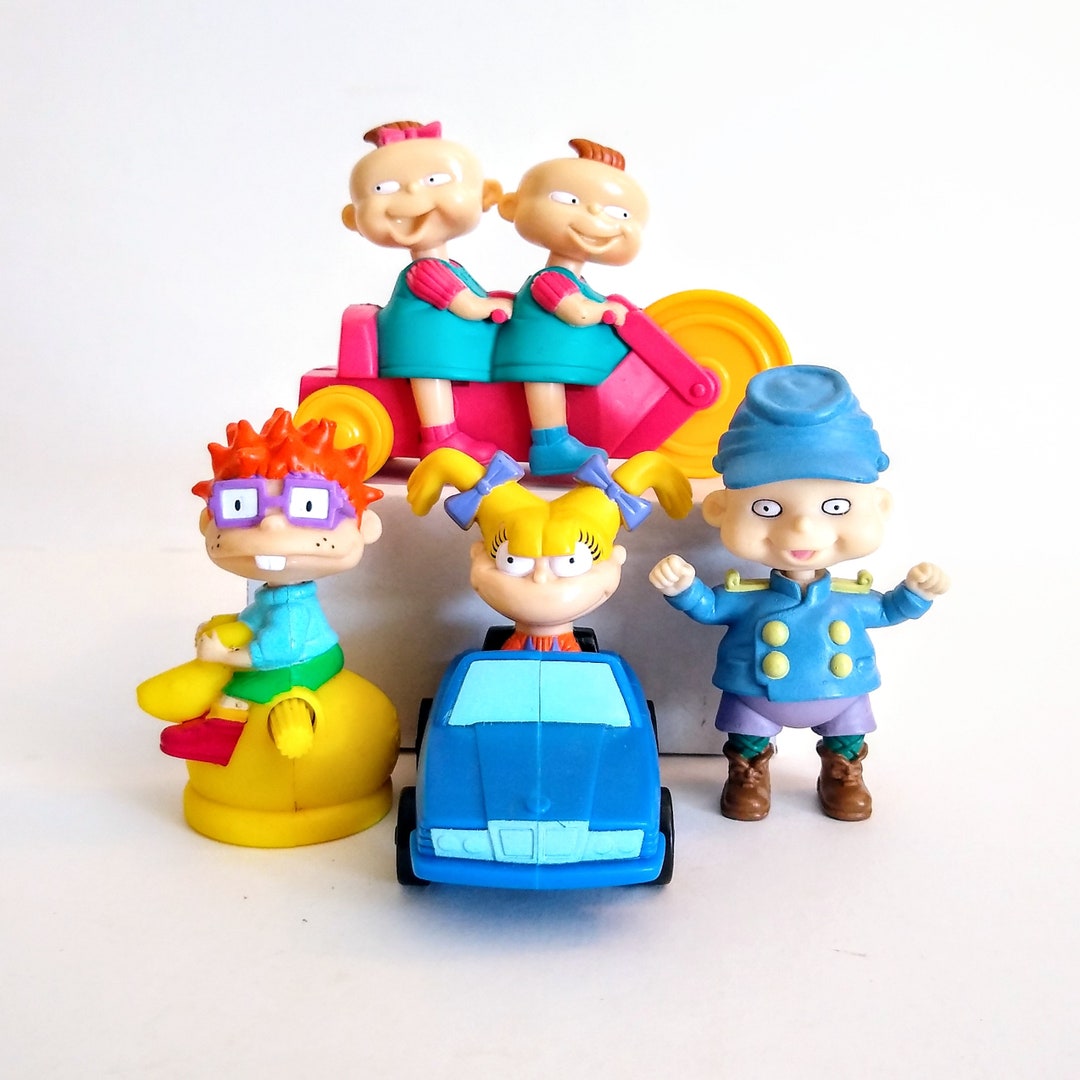 Vintage Rugrats Toy Lot of 4 Angelica Chuckie Twins 1990s 90s - Etsy