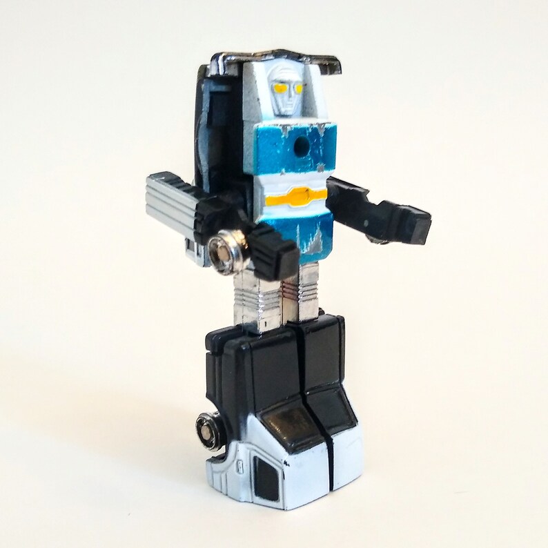 Vintage GOBOTS Hans Cuffs Transformers Metal Robot Police Car - Etsy Israel