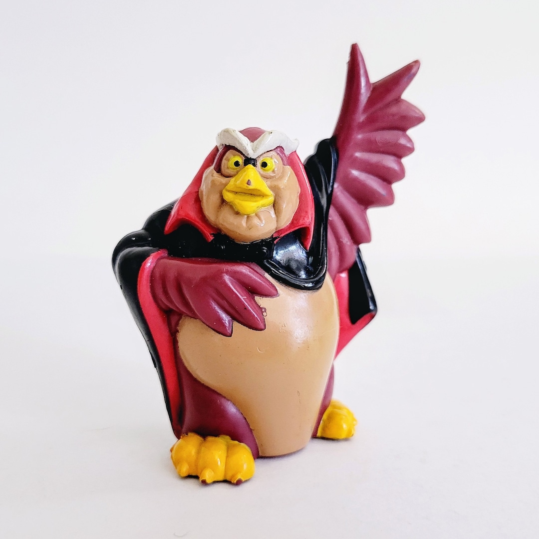 Rock-a-doodle the Grand Duke of Owls PVC Figure Miniature Vintage 1992 ...