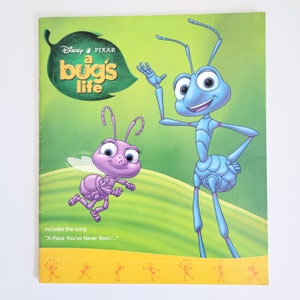A Bugs Life Book, Vintage 1998 Softcover Disney Childrens Storybook - Etsy