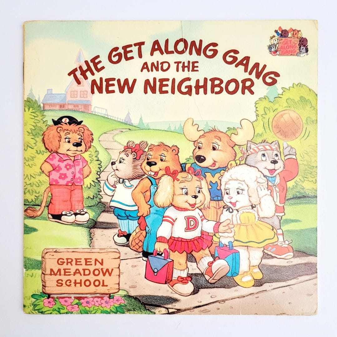 The Get Along Gang and the New Neighbor 1984 Vintage Softcover ...