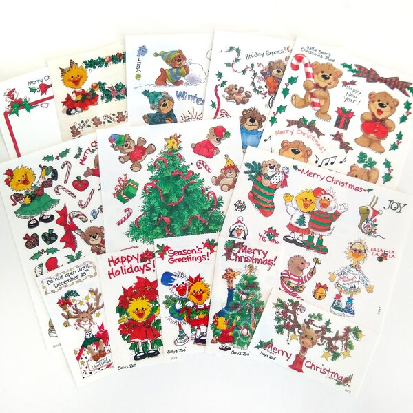 Mini Christmas Tags - Etsy