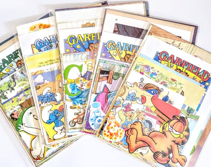 80s 90s Paper Ephemera Mystery Pack for Junk Journals Scrapbooking ...