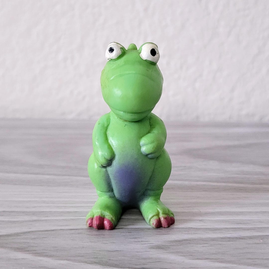 Vintage Soma Miniature Dinosaur Toy Figure 1.75" - Etsy