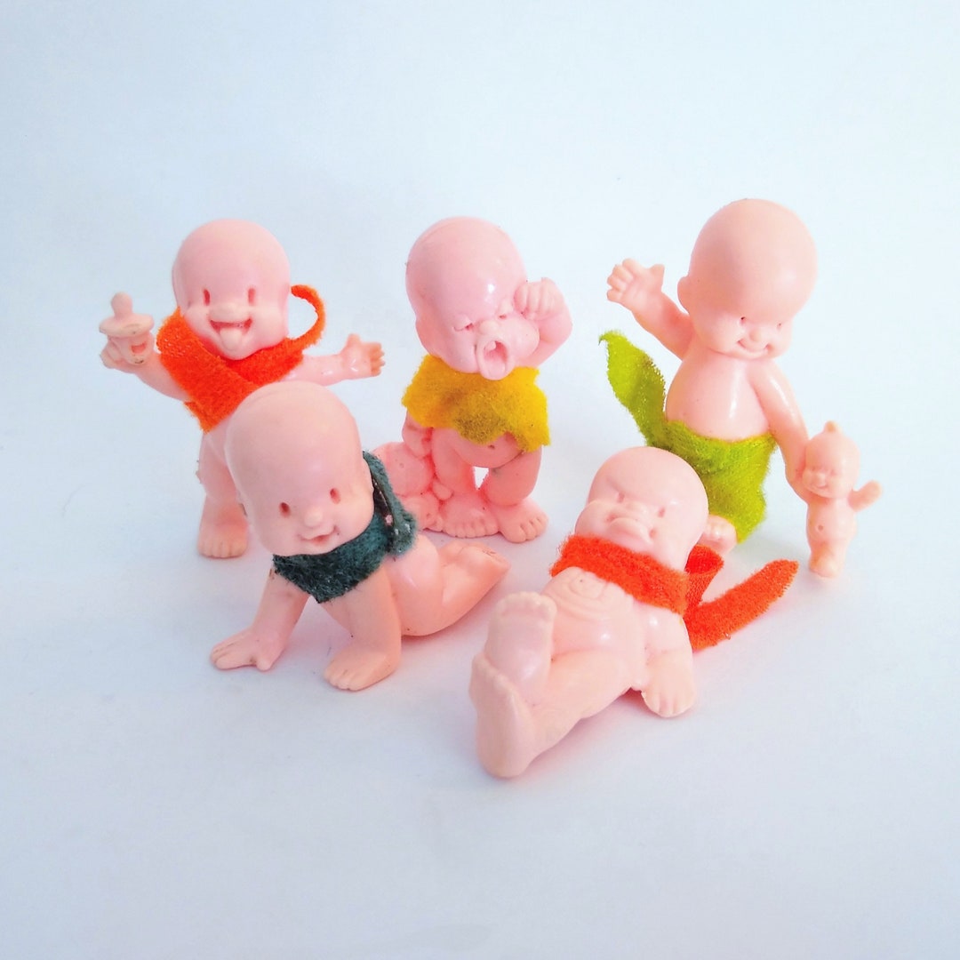 Vintage Hasbro Lil Babies Lot of 5 With Clothes, Vintage Mini Babies ...