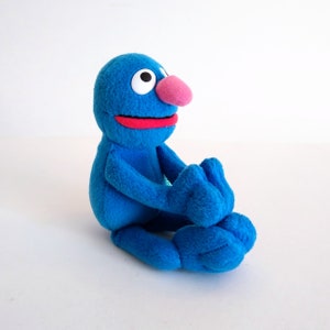 Sesame Street Grover Mini Plush With Magnetic Hands Feet Gund - Etsy