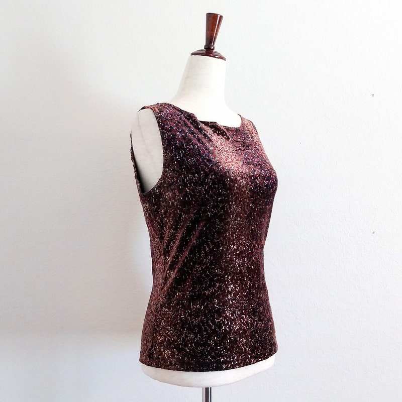 Metallic Top - Etsy