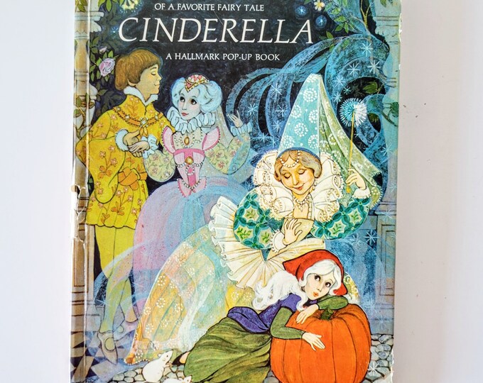 Vintage Cinderella Hallmark Pop up Book 1970s FLAWS ON COVER - Etsy