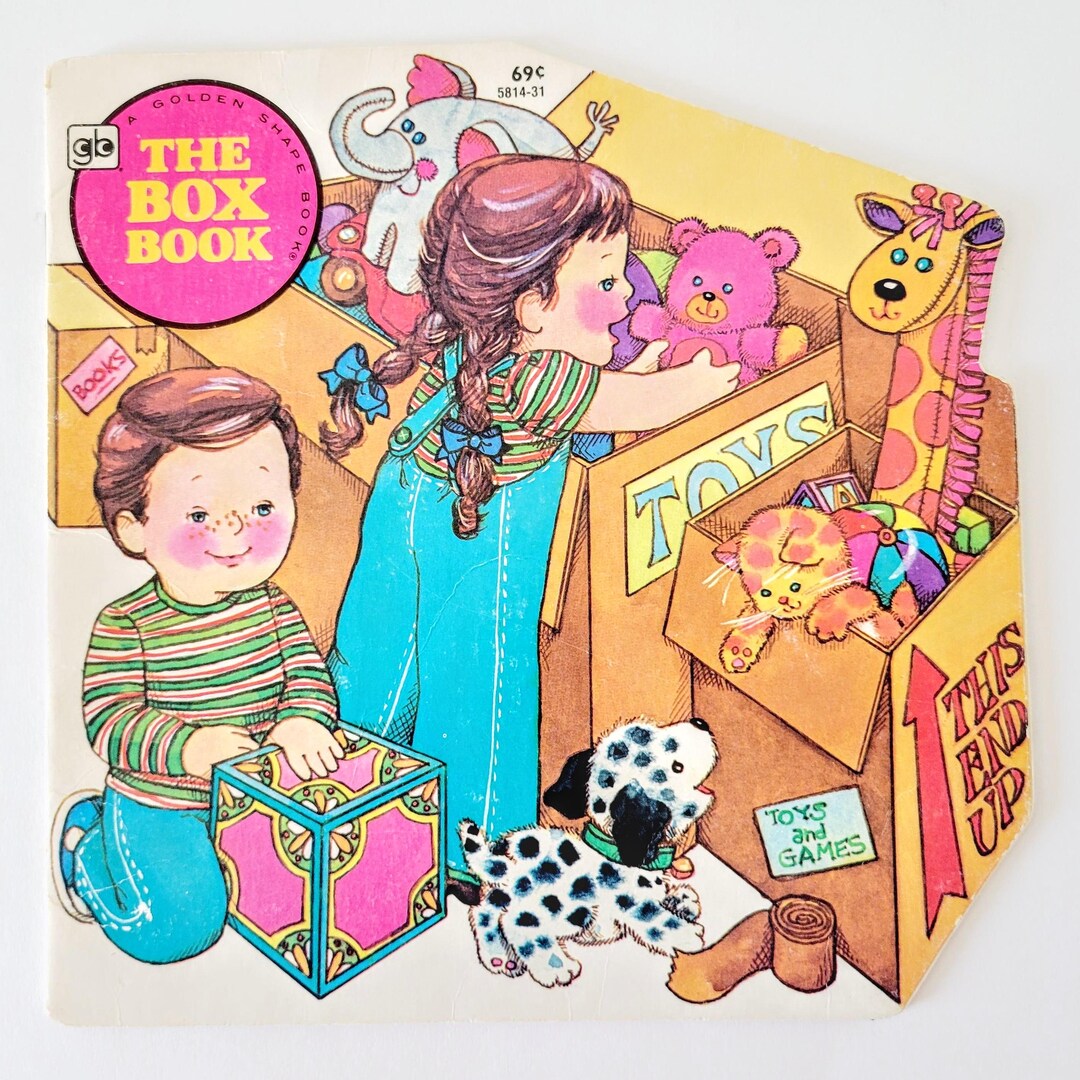 The Box Book Golden Shapes Vintage Childrens Book 1978 - Etsy