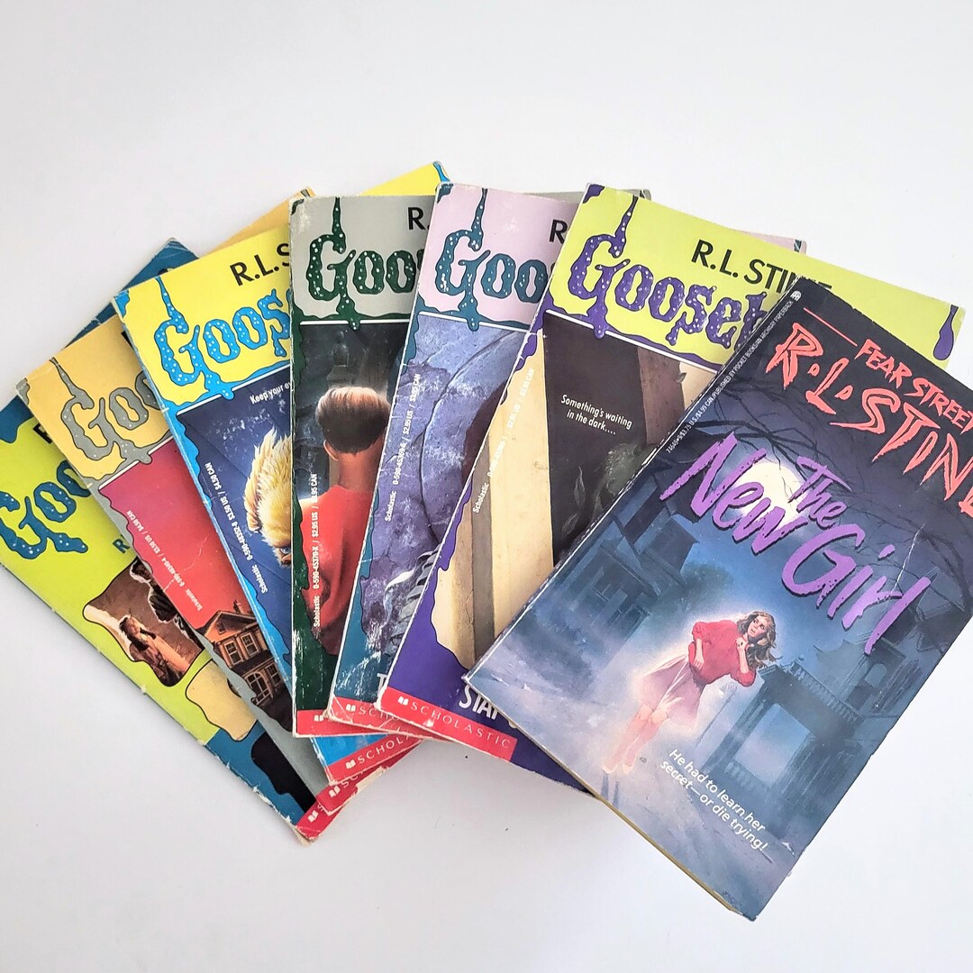 Vintage Goosebumps Fear Street RL Stine Book Lot of 7, HEAVY WEAR - Etsy
