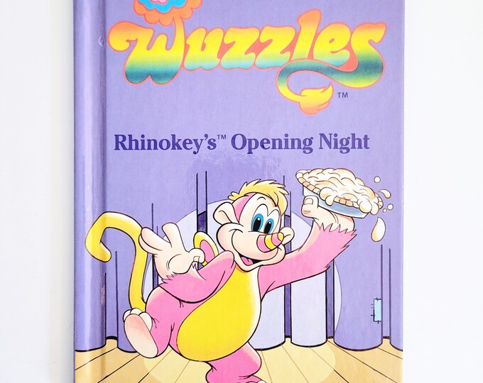 Wuzzles Rhinokeys Opening Night 1984 Vintage Hardcover Childrens Book ...