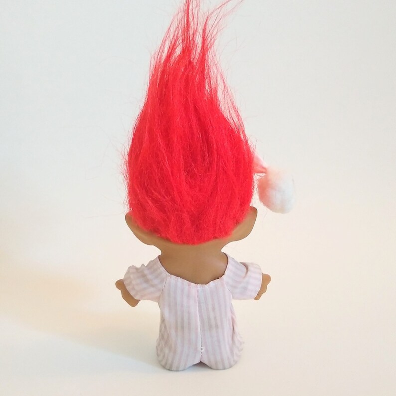 Vintage Pajama Troll 4 Ace Treasure Troll Red Hair Red - Etsy