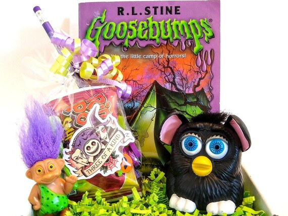 90s Goosebumps Goodie Box With Furby Troll and Treat Bag90s - Etsy