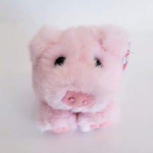 Puffkins Percy the Pig Mini Plush Toy With Tags, Vintage 90s Swibco ...