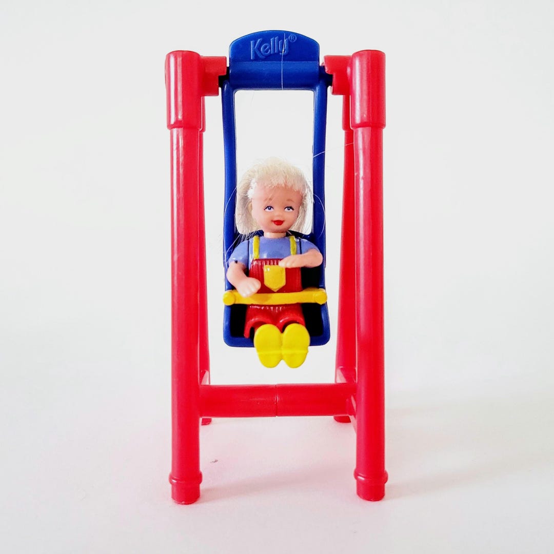 Vintage Barbie Little Sister Kelly Swing Mcdonalds Happy Meal Toy 1990s ...