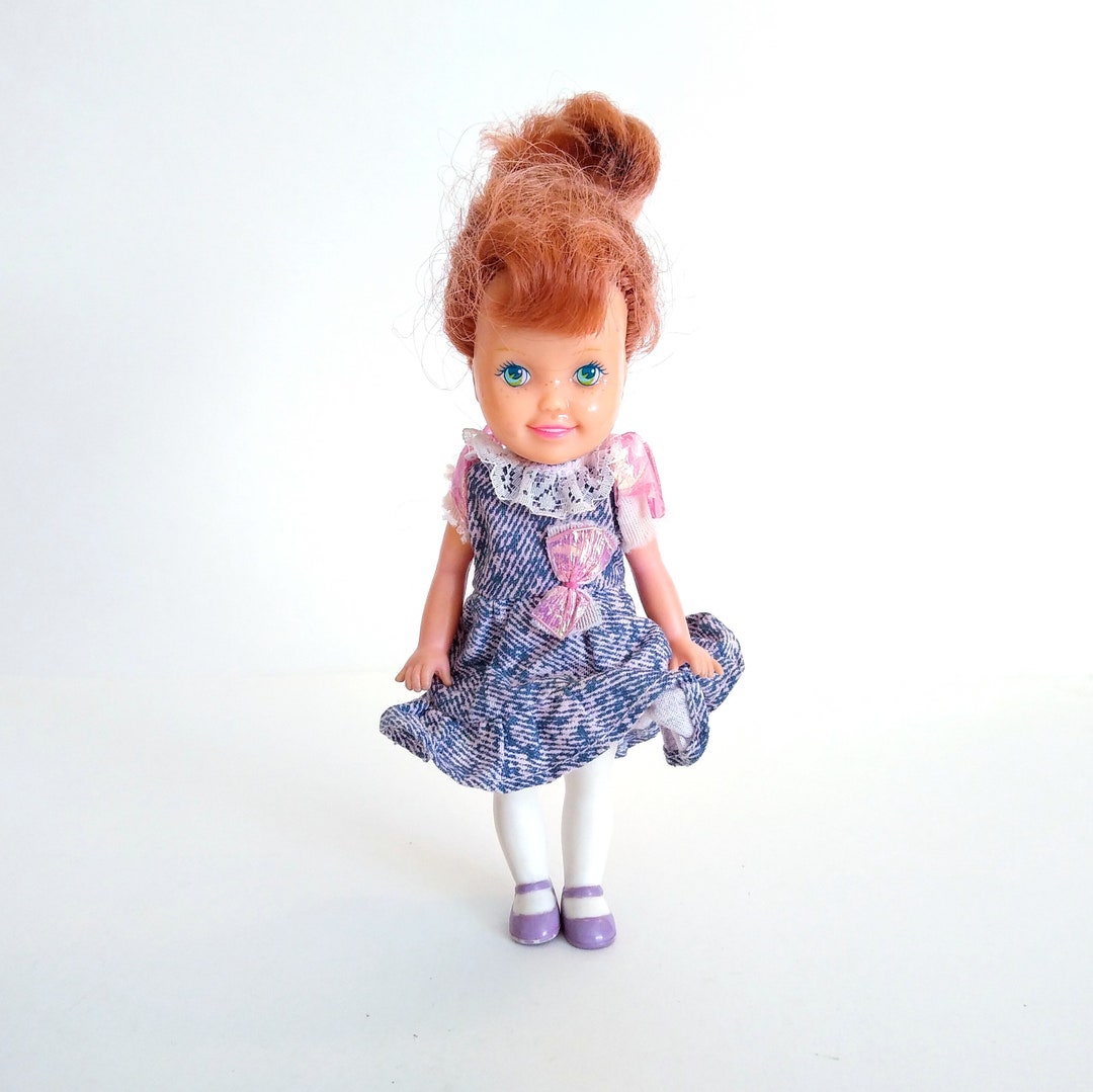 1989 Playskool Little Miss Dolly Surprise Country Darling 6.5 Posable ...