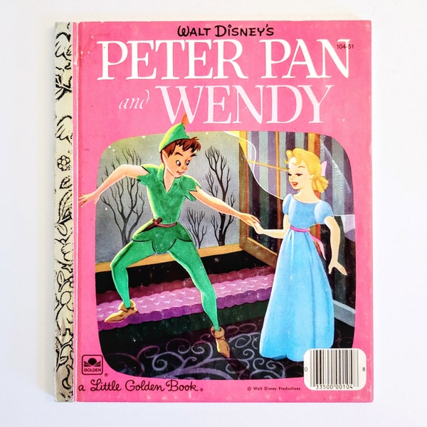 Peter Pan Golden Book - Etsy