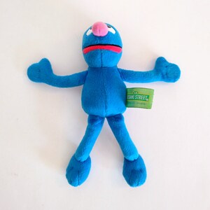 Sesame Street Grover Mini Plush With Magnetic Hands Feet Gund - Etsy