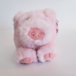 Puffkins Percy the Pig Mini Plush Toy With Tags, Vintage 90s Swibco ...